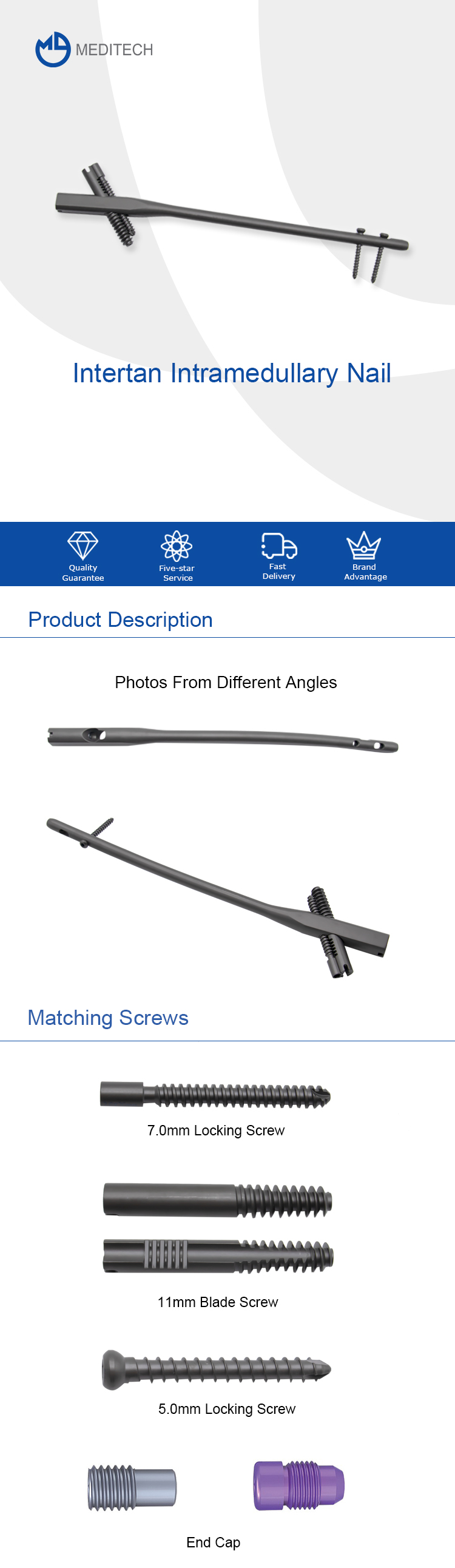 Intertain Intramedular Nail - Czmeditech