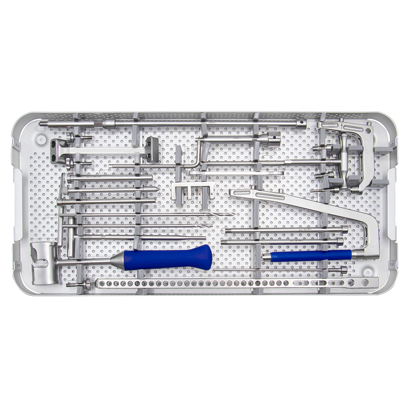 Juego de instrumentos de clavo intramedular tibial para abordaje ...